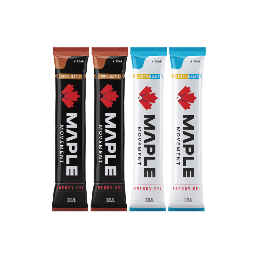 Sap Energy Gel Sample Pack — Maple Syrup Gels (4-Pack) – Maple Movement